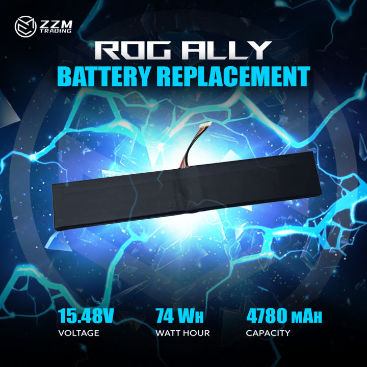 ROG Ally/Ally X/Steam Deck Battery - 74Wh/80Wh/50Wh, 15.48V/15.56V/7 ...