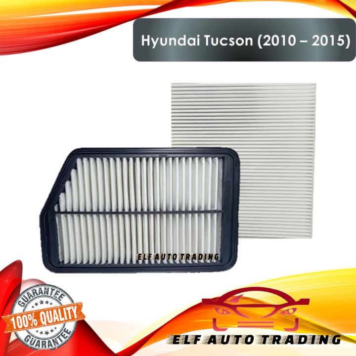 Combo Engine Air Filter and Cabin Filter for Hyundai Tucson (2010 ...