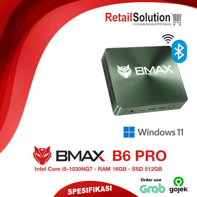 Mini PC Kit - BMAX MaxMini B6 PRO Intel Core i5-1030NG7 16/512 GB ...