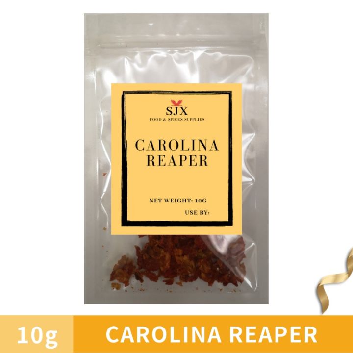 10g Carolina Reaper Chili (Whole, Powder, Flakes) – Extra Hot Spice ...