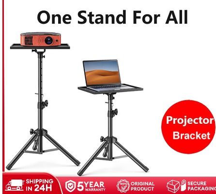 【GW】Projector Stand Tripod Adjustable Portable Floor Stand DJ Racks ...