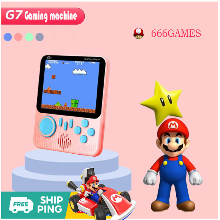 G7 Children's Game Console Tiktok Super Mary Nostalgic 666 Video Games ...