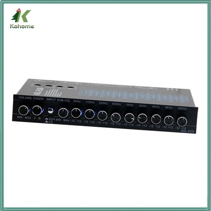 Kohome 9 Band Equalizer 9 Equalization Bands High Performance Easy ...