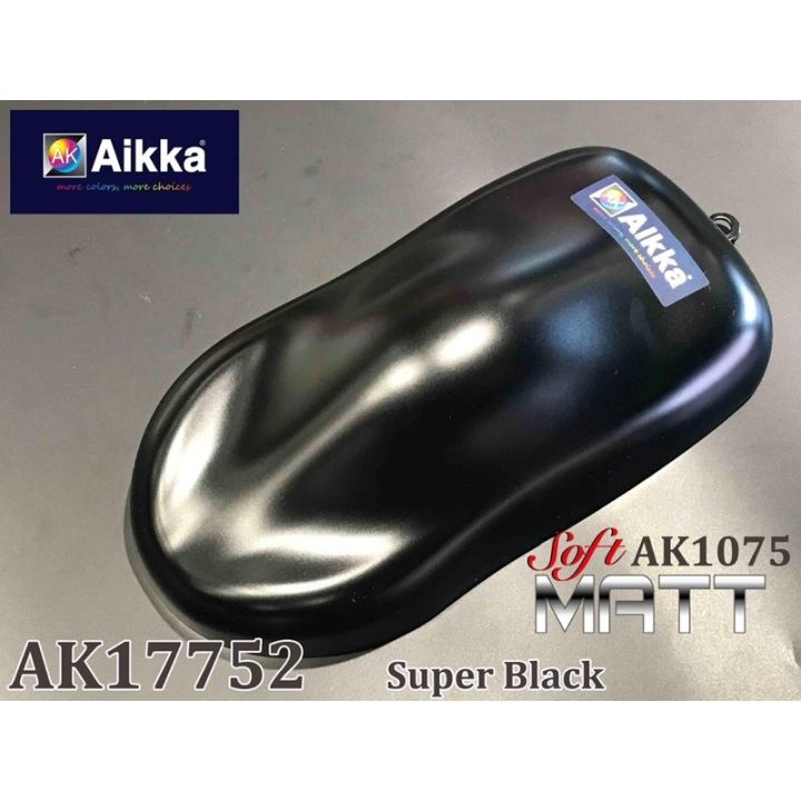 AIKKA 17752 SUPER BLACK SOLID AUTOMOTIVE 2K CAR PAINT | Lazada