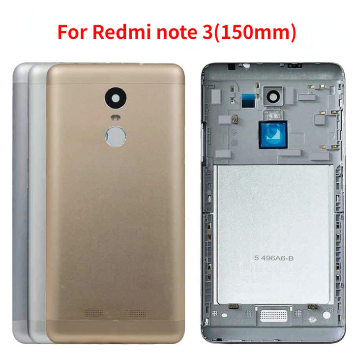 ฝาหลังสำหรับ Xiaomi Redmi Note 3 150มม. เคสประตูสำหรับ Redmi Note3 Pro พร้อมปุ่มปรับระดับเสียง ...