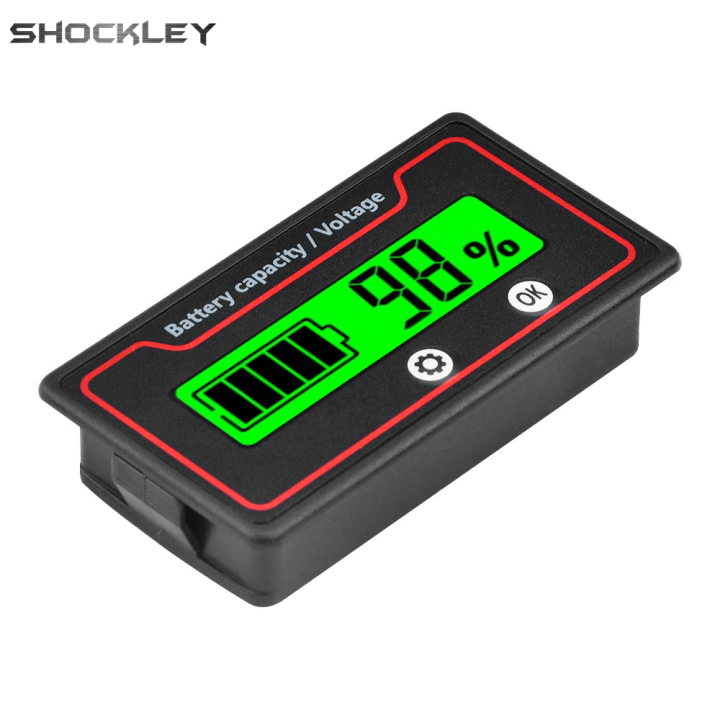 Shockley Battery Capacity Monitor 9-120v Battery Meter 12v 24v 48v ...