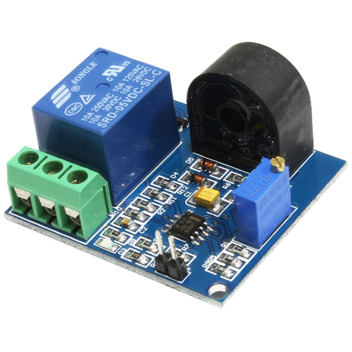 5a Overcurrent Protection Sensor Module Ac Current Detection Sensor 05v