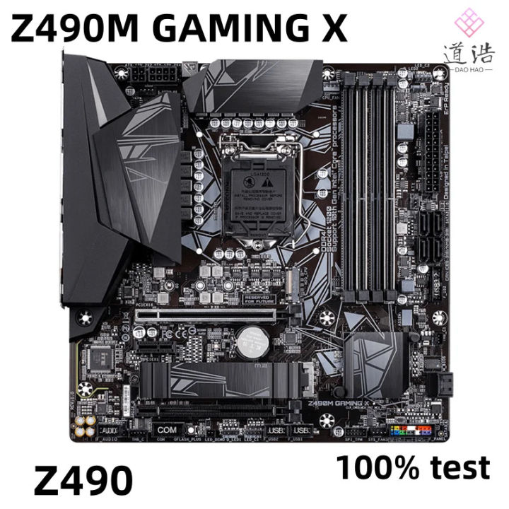 For Z490M GAMING X Motherboard 128GB HDMI DP M.2 LGA 1200 DDR4 Micro ...