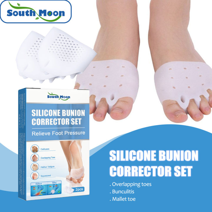 South Moon Silicone Bunion Correct Toe Separator Hallux Valgus Bunion ...