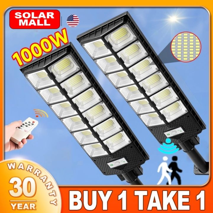 Ounny Solar Light 800W 600W Solar Flood Light IP67 Waterproof Outdoor ...