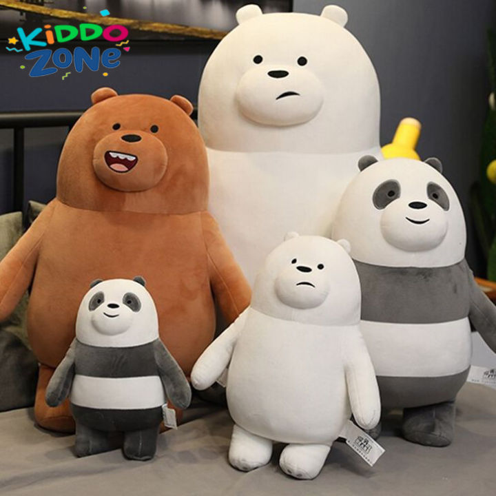 Kiddo zone Cute teddy bear we bare bear collection Lovely Sitting Plush ...