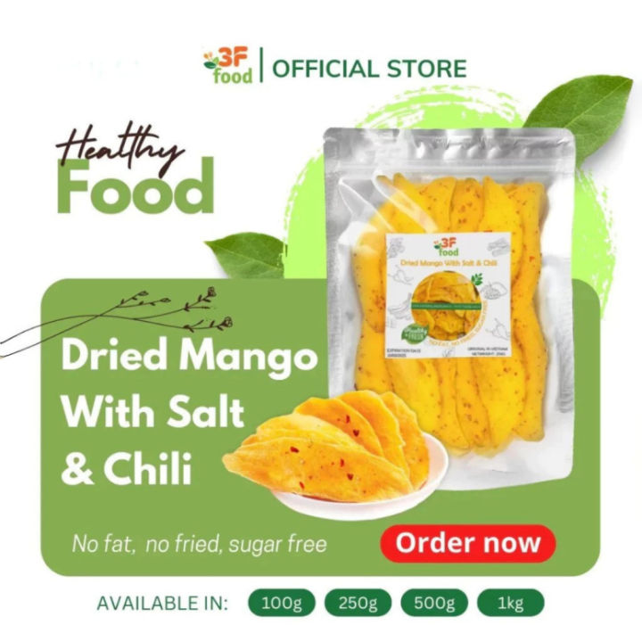 DRIED MANGO WITH SALT AND CHILI of 3F Dried Mango Salt Chili Spicy ...