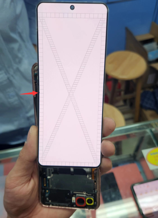 Original used Defect LCD For Samsung Galaxy Z Flip 4G LCD Display Touch ...