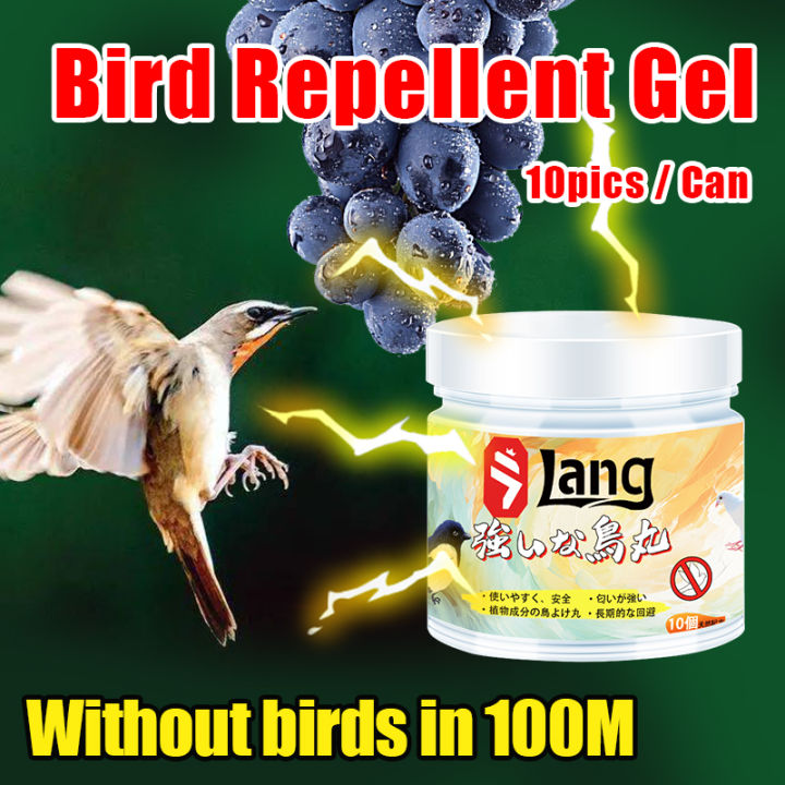 BLG MALL Bird repellent pill 10 Capsules/Box 驱鸽子 老鹰驱鸟 outdoor bird ...