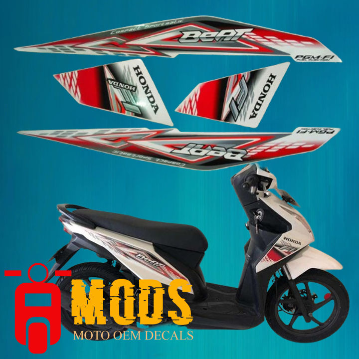 HONDA BEAT Fi V1 110cc #3 Stock Decal/Sticker | Lazada PH
