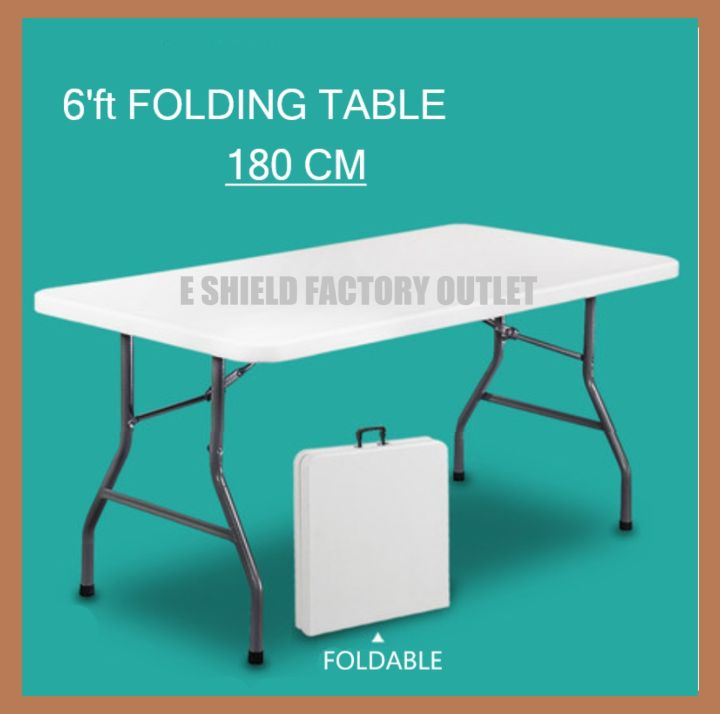 Multi-Purpose 6ft Folding Table Portable Table Outdoor Table Dining ...
