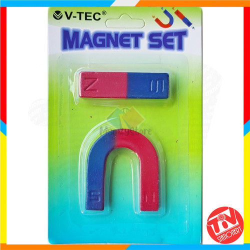 Magnet set U batang kecil V-TEC MS-8074/S U+I MS-8074/S / magnet anak ...