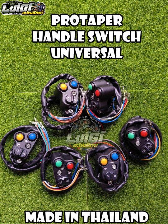 PRO TAPER HALO SWITCH LEFT AND RIGHT RAIDER / NMAX / AEROX / PCX 160 ...