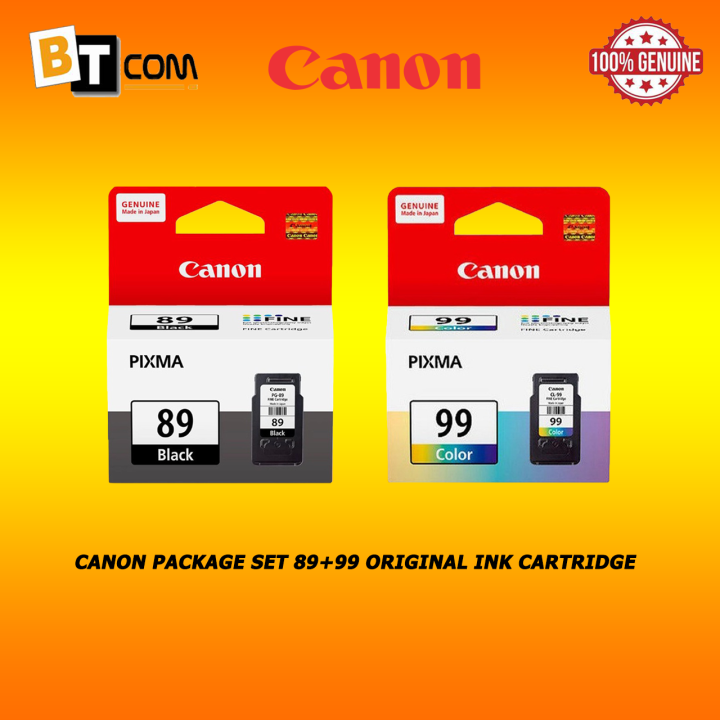 Canon PG-89 and CL-99 Package Set Original Ink Cartridge | Lazada