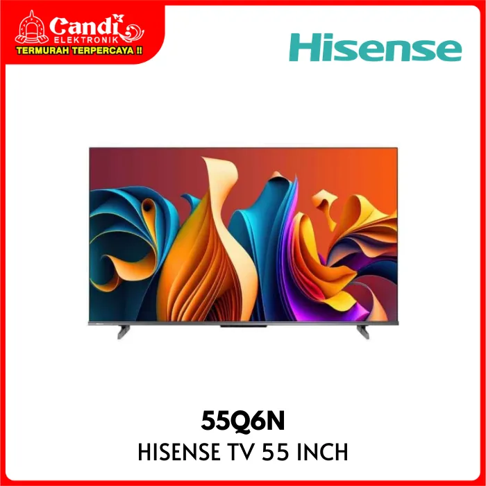 HISENSE QLED Google Smart TV 55 Inch Dolby Vision & Atmos Q6N 55Q6N ...