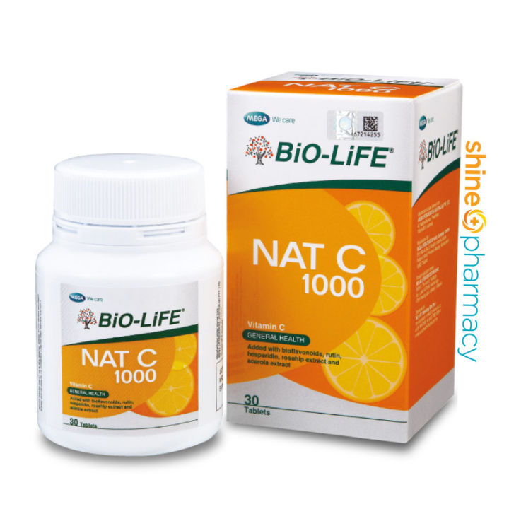 Bio-Life Nat C 1000mg 30s [EXP: JUNE 2025] | Lazada