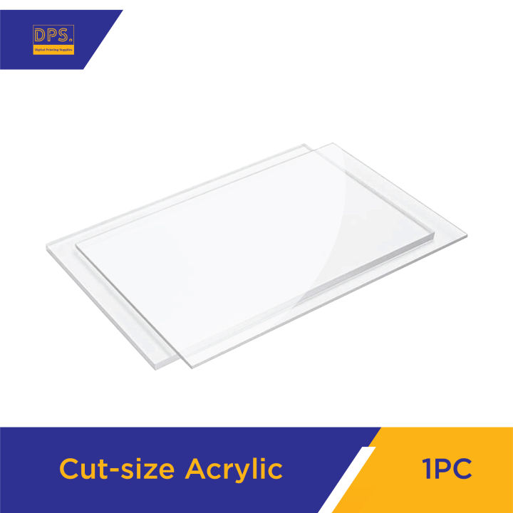 DPS Acrylic Sheet/ Transparent or Clear 1 piece l thickness: 3 mm l ...