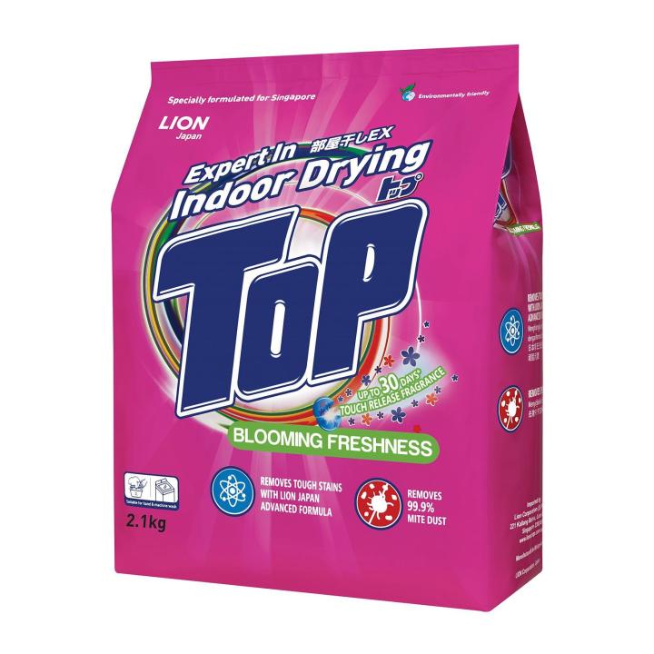 Top Detergent Powder - Blooming Freshness - 2.1kg | Lazada Singapore
