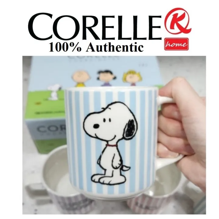 CORELLE Coordinates x Peanuts Mug 380ml Snoopy 1pc. | Lazada PH