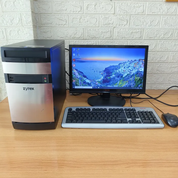 Fullset Komputer Rakitan Zyrex Core i5 Gen 4 RAM 8GB 4GB SSD 128GB HDD ...