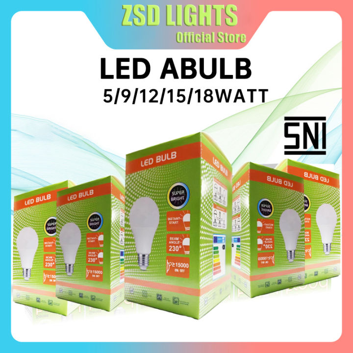 หลอดไฟ LED 5W 9W 12W 15W 18W | Lazada.co.th