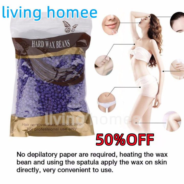 100g/300g Hard Wax Beans Pebble Wax Body Hair Removal | Lazada PH