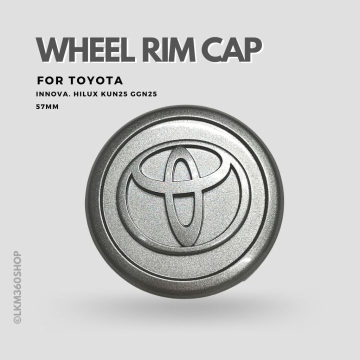 Toyota Logo Toyota Innova Hilux Kun25 GGN25 Rim Cap Wheel Cap Rim ...