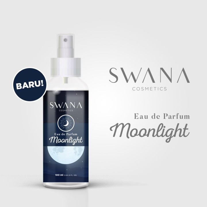 SWANA EAU DE PARFUM MOONLIGHT 100ml DENGAN WANGI ANGGUR DAN BITTER ...