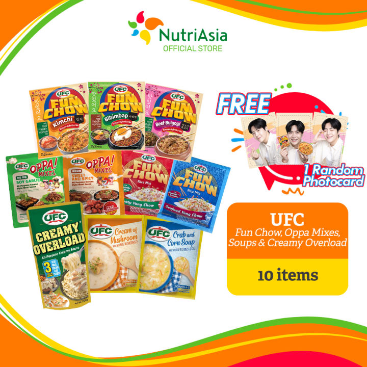UFC Fun Chow, Oppa Mixes, Soups & Creamy Overload with FREE Kim Seon Ho ...