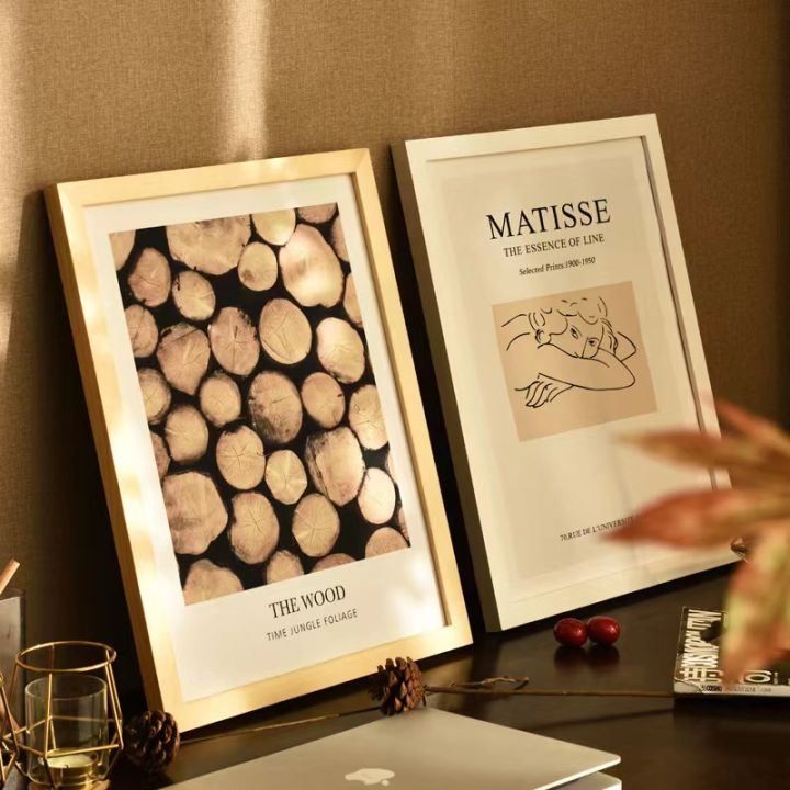 Shopware Pine Wood Photo Frame 3R/4R/5R/6R/A5/A4 High Quality Acetate ...