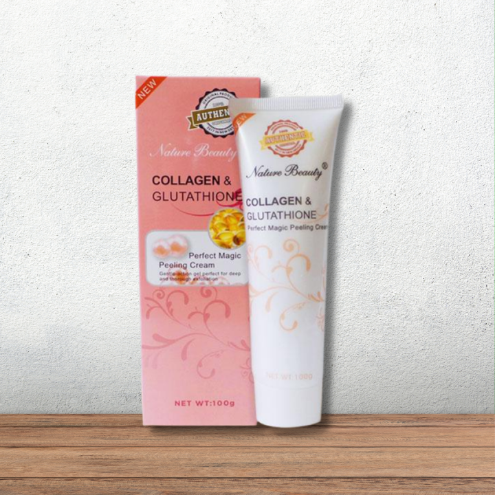 Nature Beauty Collagen & Glutathione perfect magic peeling cream Gently ...