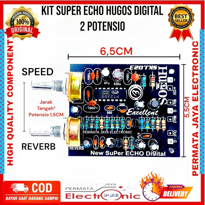 Kit Echo DIGITAL NEW HUGOS REVERB | Lazada Indonesia
