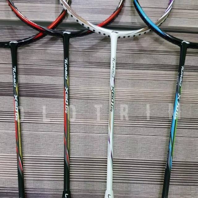 Raket Badminton Lining TURBO X 50 60 70 GEN 5 V X50 X60 X70 Original ...