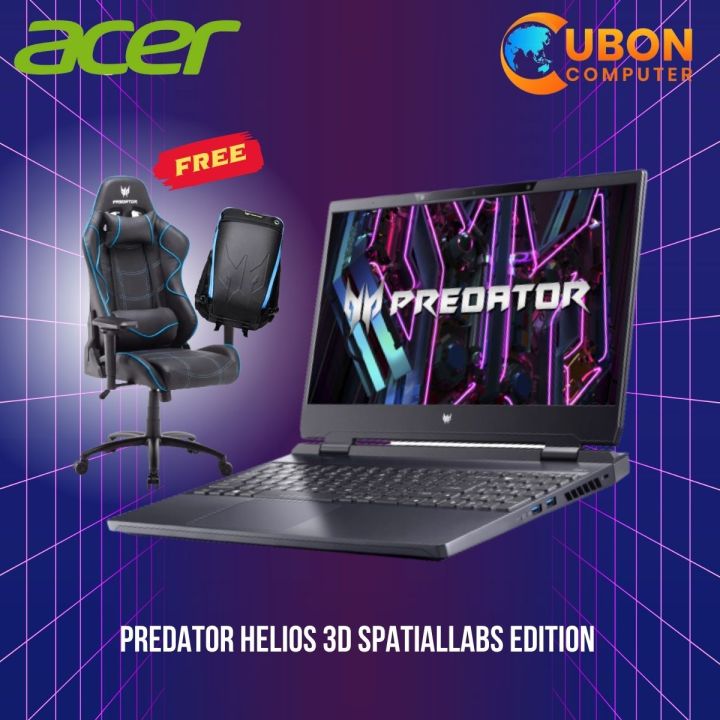 ACER PREDATOR HELIOS 3D SPATIALLABS EDITION PH3D15-71-90NR NOTEBOOK ...