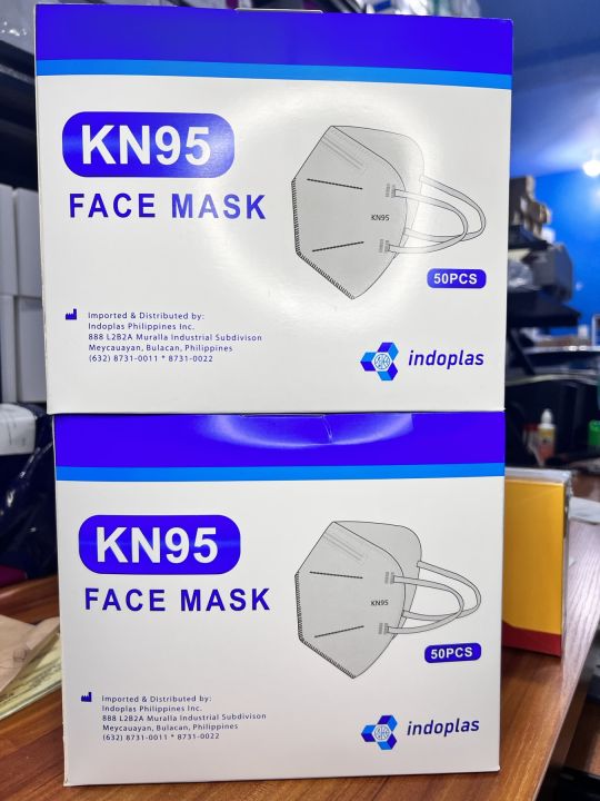 Indoplas KN95 Disposable facemask 50s | Lazada PH