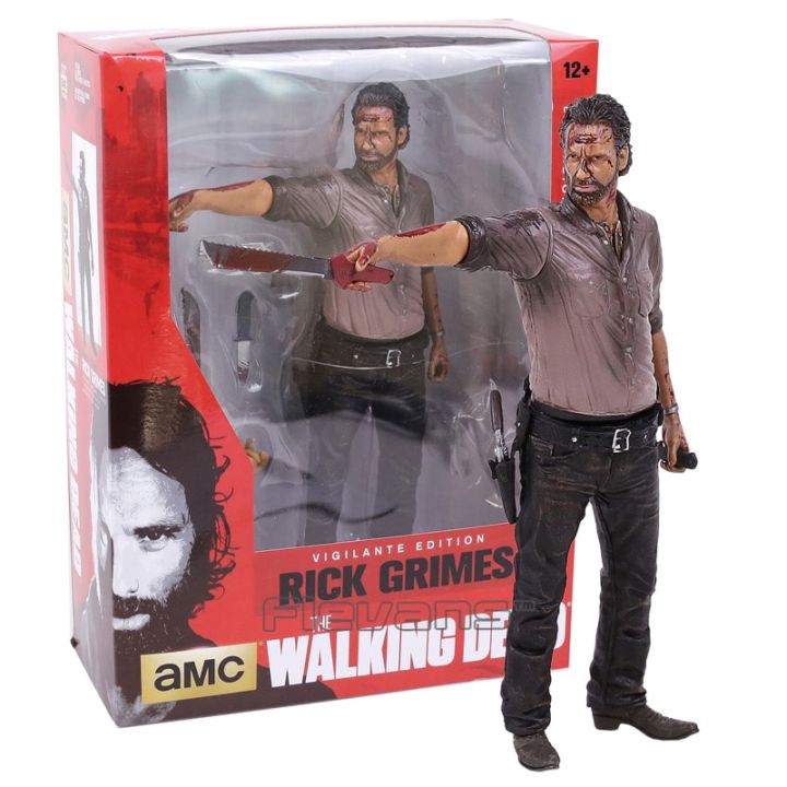 The Walking Dead Rick Grimes PVC Figure Collectible Model Toy | Lazada ...