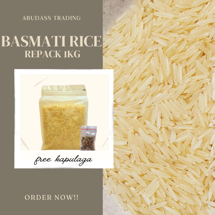 BERAS BASMATI AJIIB 1 LITER | BASMATI RICE REPACK 1 LITER | BERAS ...