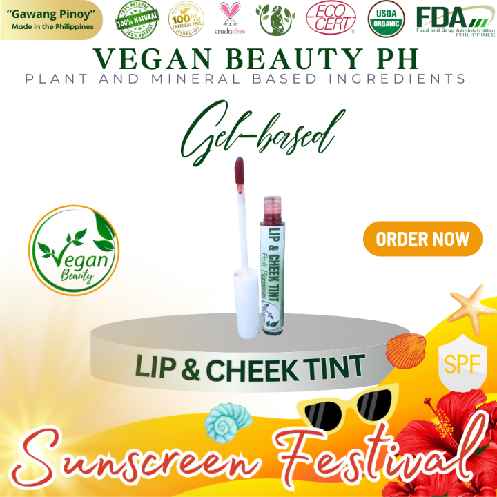Gel-based Organic Lip & Cheek Tint | Lazada PH