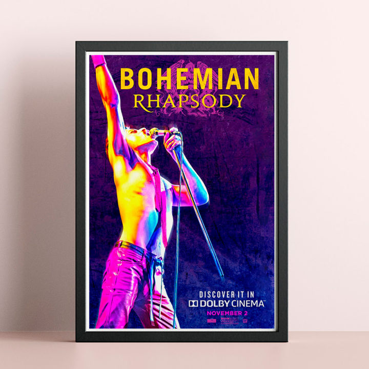 Bohemian Rhapsody Posters (2018) โปสเตอร์โบฮีเมียน แรปโซดี วงควีนหรือเฟ ...
