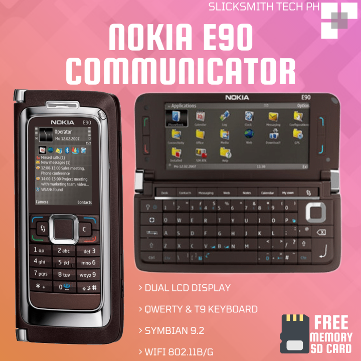 Original Nokia E90 Communicator Openline | Rare Vintage Phone | Lazada PH