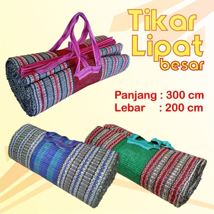 Tikar Lipat Tiker Karpet Praktis Tikar Gunung Tikar Gulung | Lazada ...