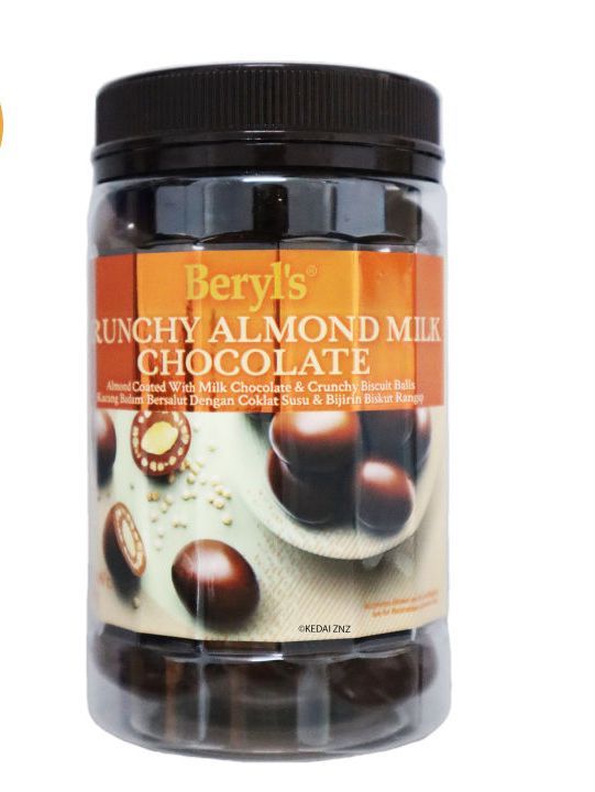 Beryl’s almond Coated With milk Chocolate & Crunchy Biscuit Balls 340g ...