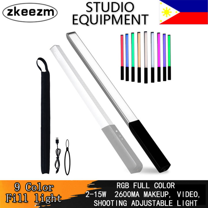 ZKeekm 20W LED Light Wand Handheld Video Light Wand RGB Rechargeable ...