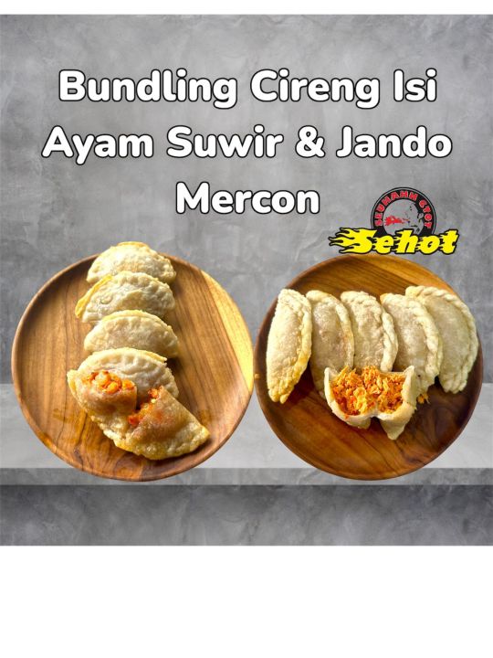 Paket Cireng Isi Rasa Ayam Pedas dan Jando Mercon Pedas | Lazada Indonesia