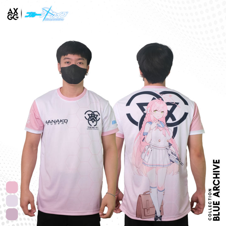 AXGG " B Archive - Healer / T.S / Tank " Gaming T-shirt | Lazada PH